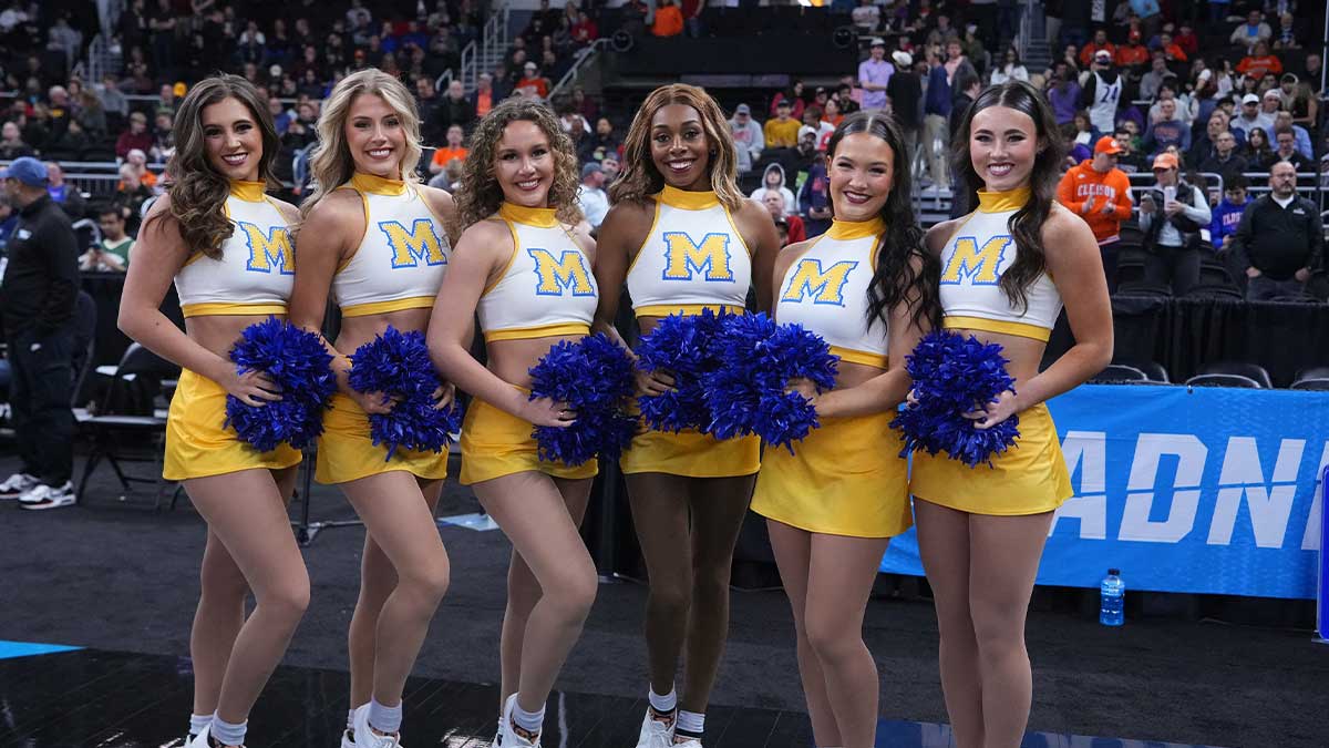 McNeese State basketball cheerleaders rock socks featuring viral ...