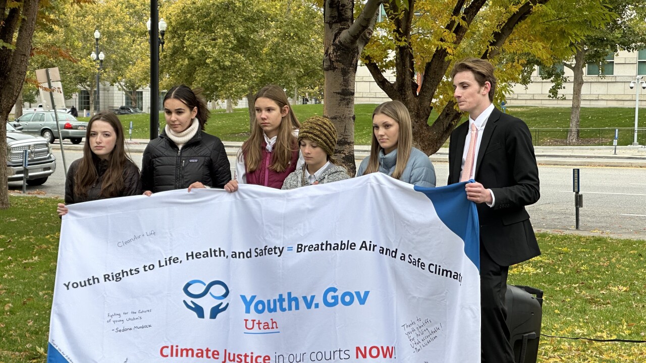 Utah Supreme Court rules on teens' lawsuit over climate change policies