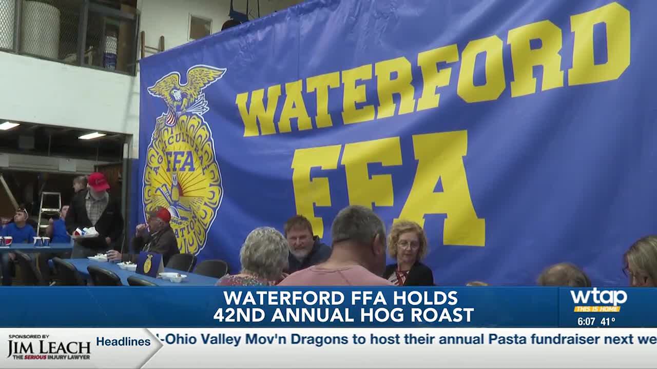 Waterford High School FFA holds 42nd annual Hog Roast