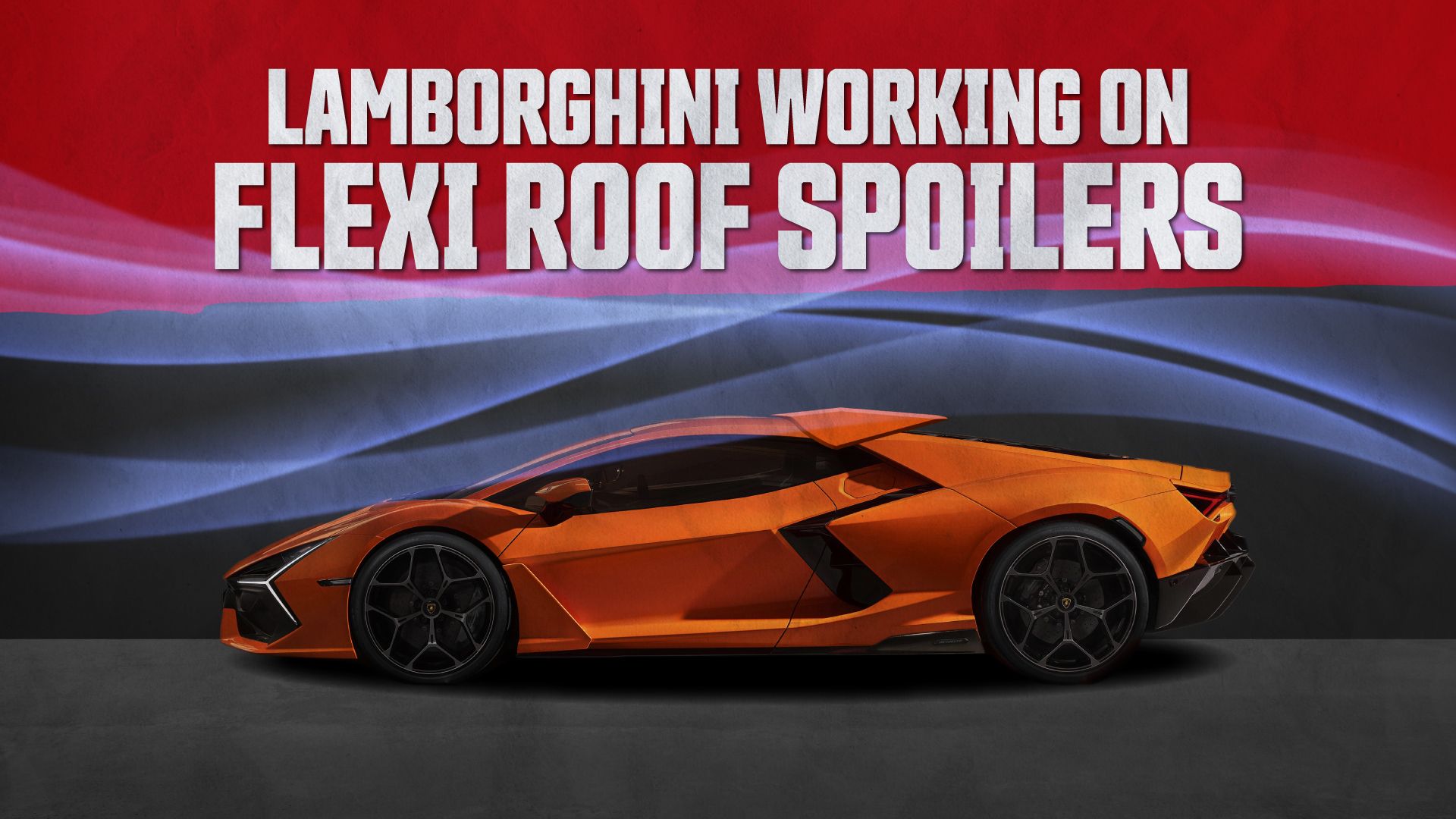 Lamborghini Patents Flexible Roof And Tail Spoilers