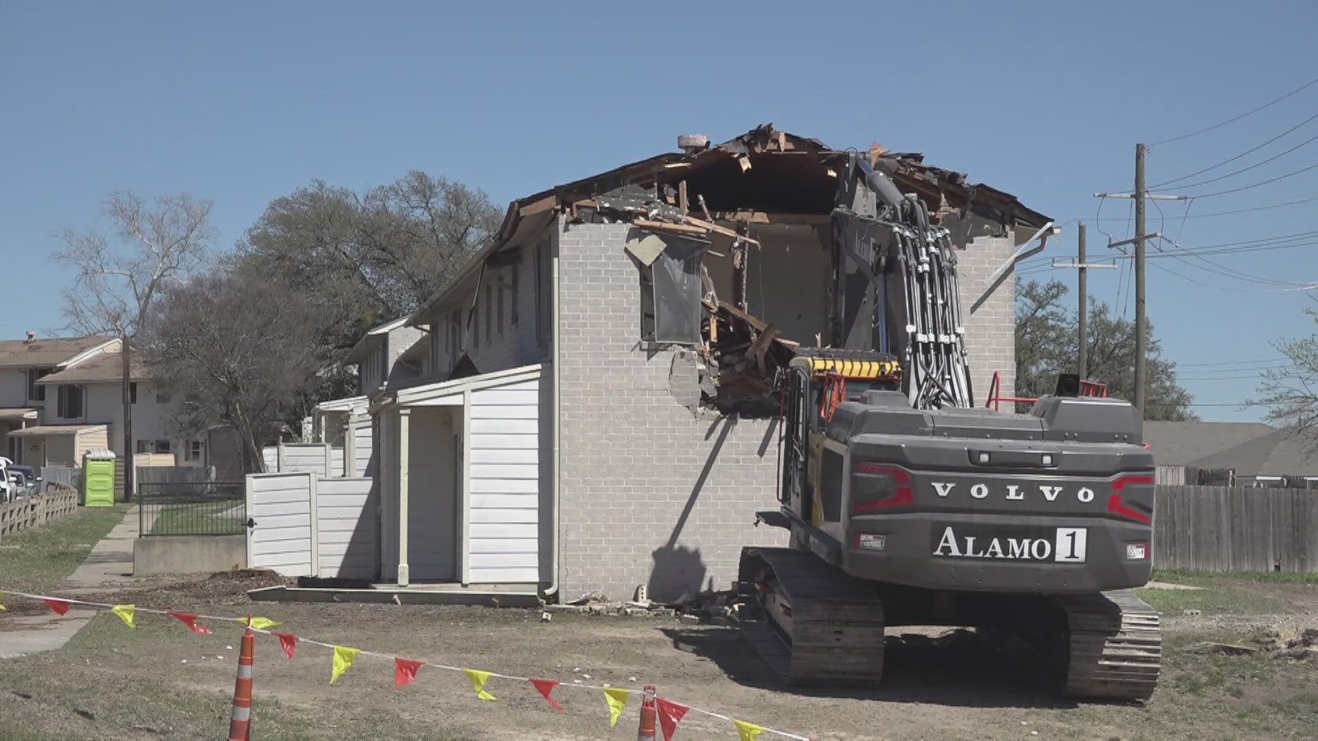 Fort Cavazos holds demolition ceremony for McNair Village housing units