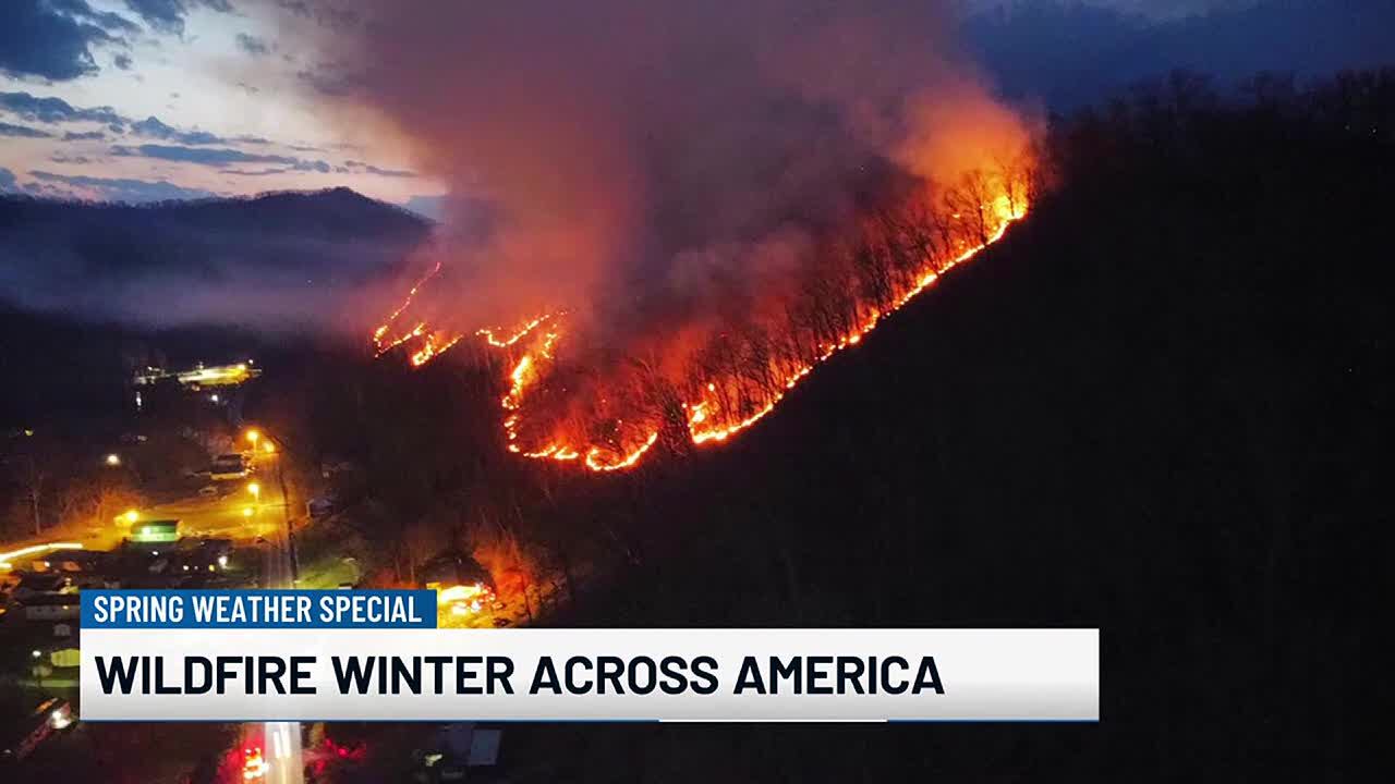 Wildfire season across America