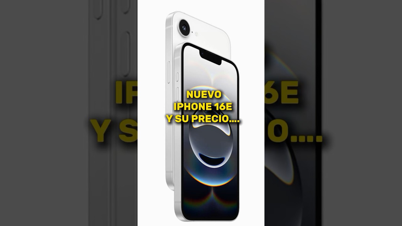 Hola iPhone 16e, Adiós iPhone SE