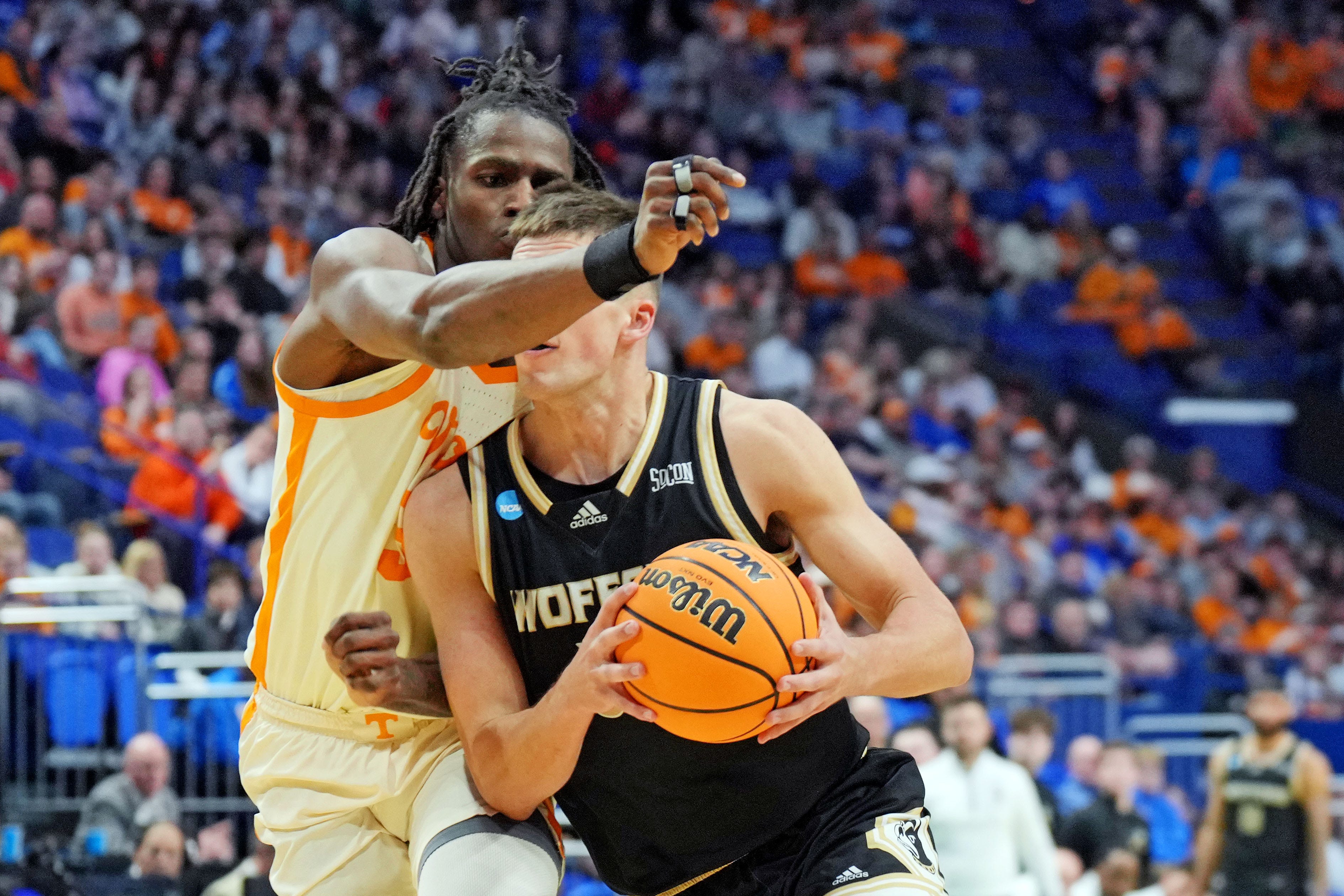 What Wofford basketball coach Dwight Perry said after loss to Tennessee ...