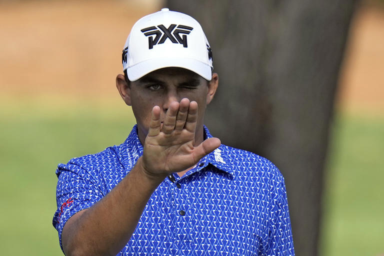Keith Mitchell settles for a 5-way tie for the lead at Valspar Championship