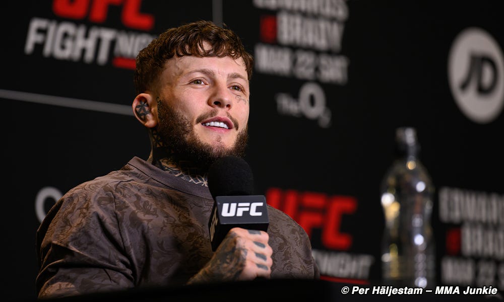 Jordan Vucenic reveals lesson from debut loss: 'I put the UFC fighters ...