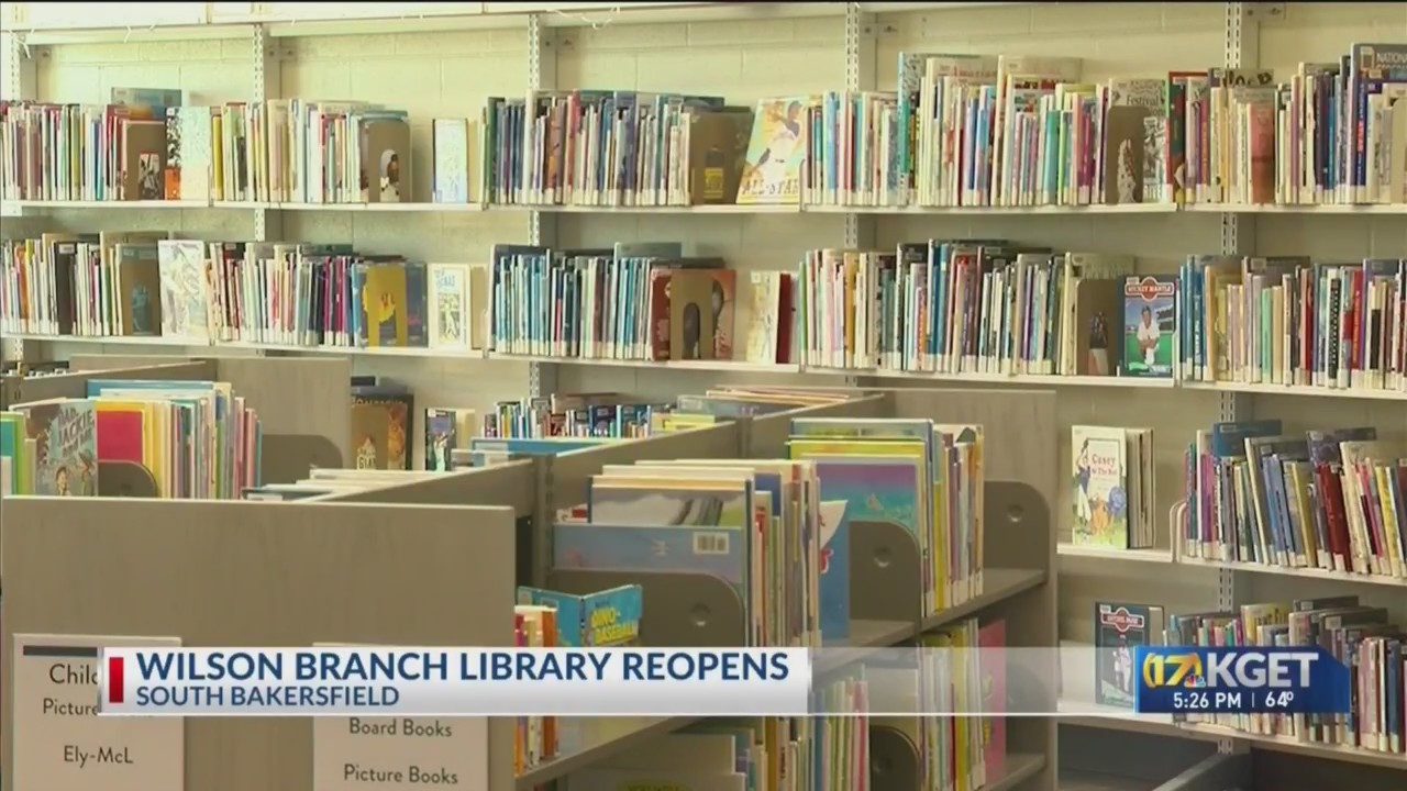 Wilson Branch Library reopens in south Bakersfield
