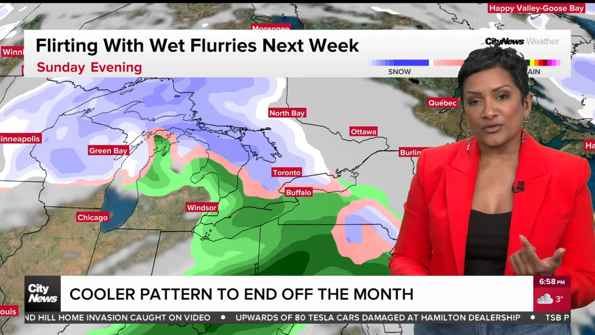 Cooler weather on the way