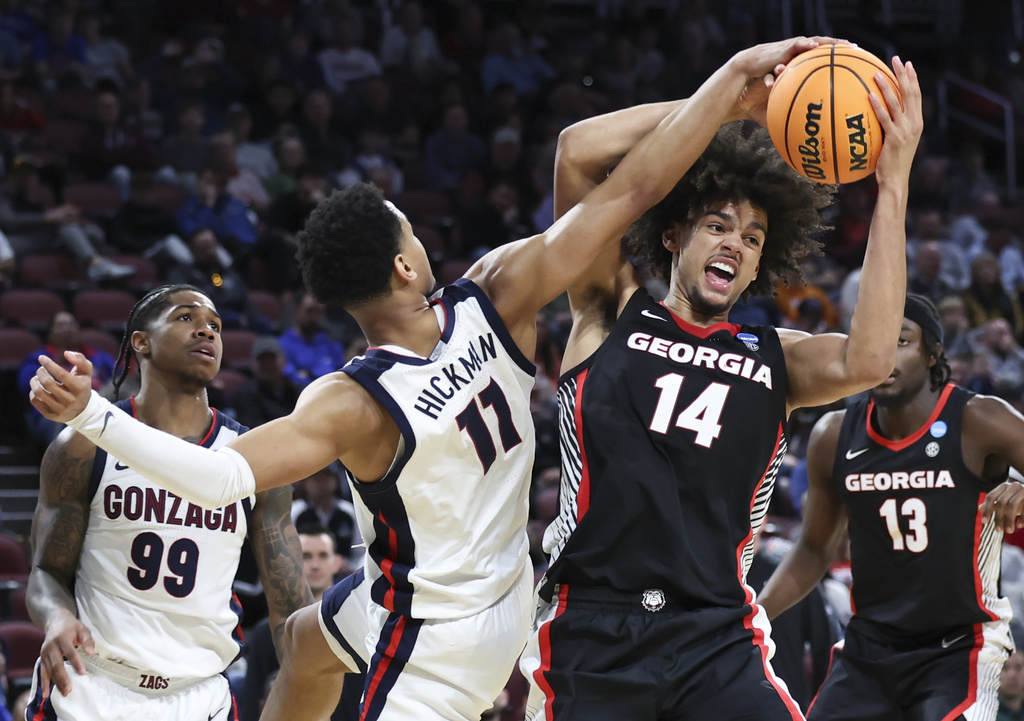 Khalif Battle scores 24 as Gonzaga beats Georgia 89-68 in the NCAA ...