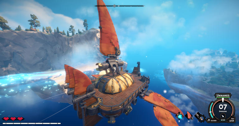 In this airship-building survival game, I faced an enemy worth punching ...