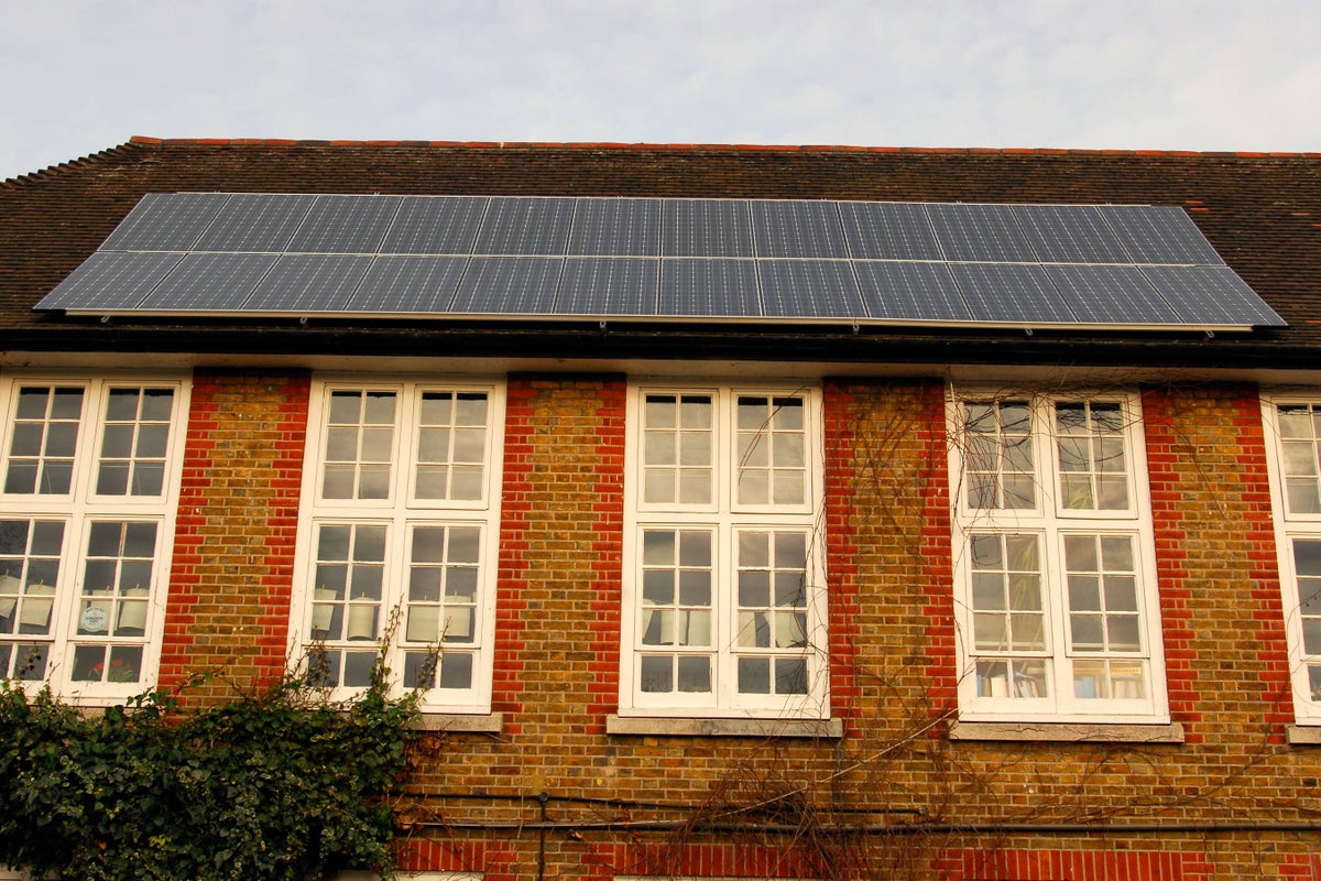 GB Energy investing £200m in solar panels on schools and hospitals to ...