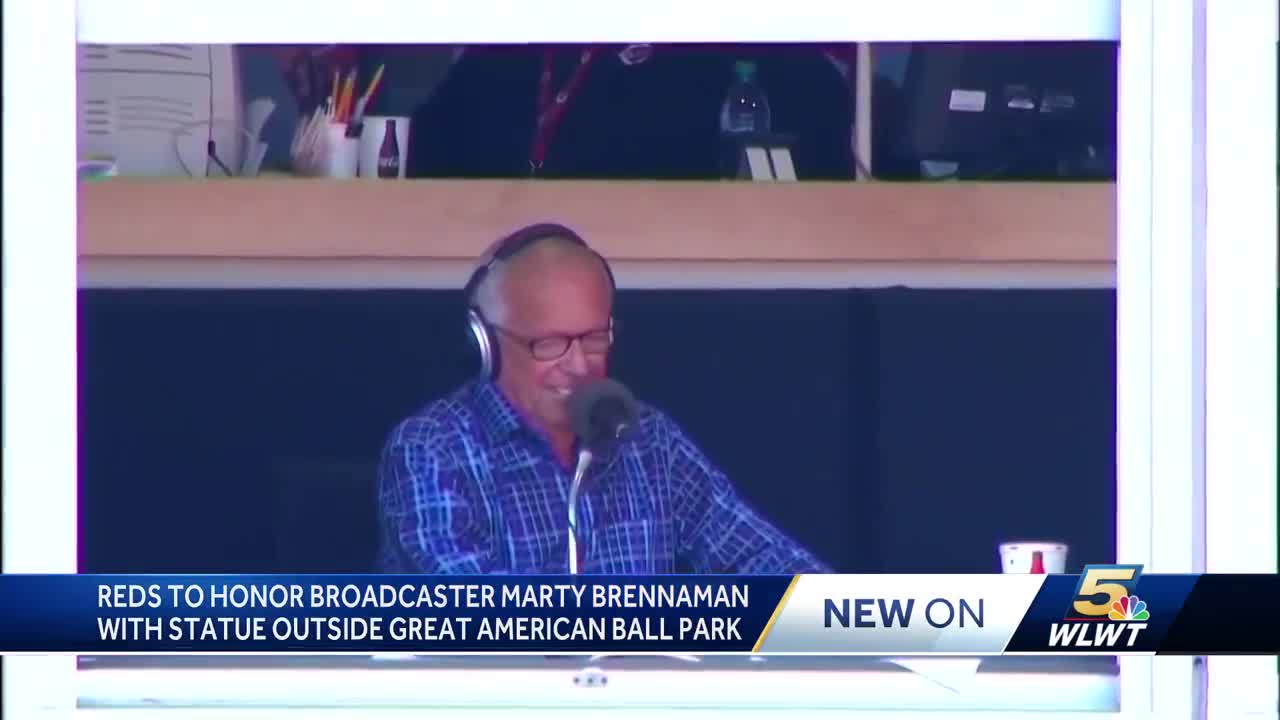 Bronze sculpture of Marty Brennaman to be unveiled outside Great ...