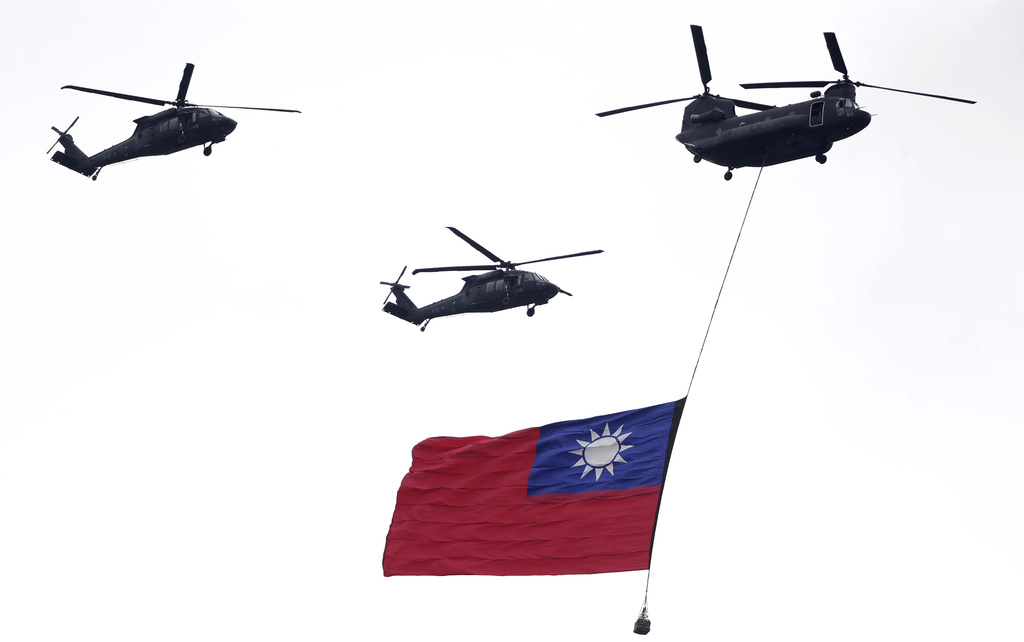 Taiwan's president says the defense budget will exceed 3% of GDP in ...
