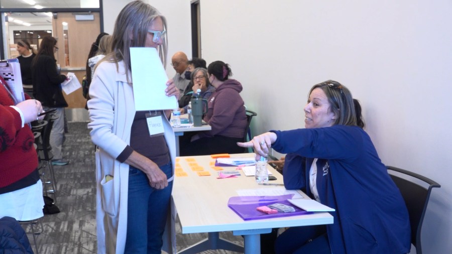 Simulation shows barriers people face when returning from prison