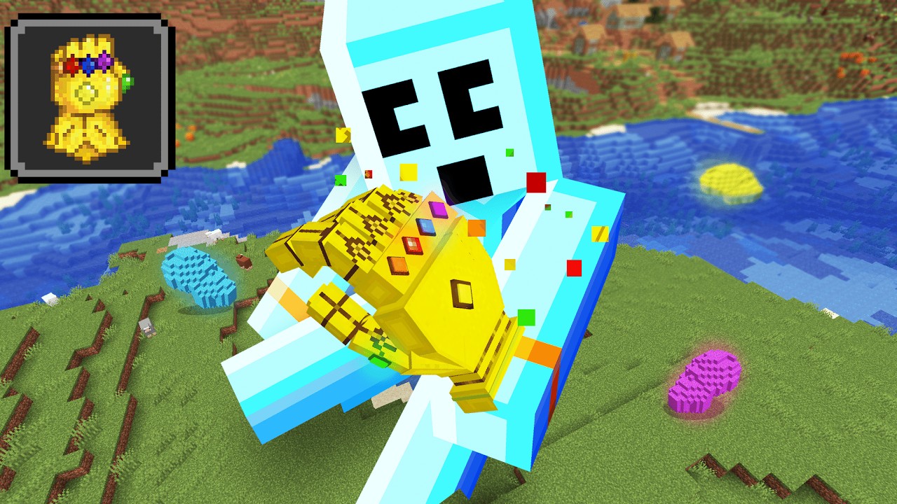 Minecraft but I can eat Infinity Stones