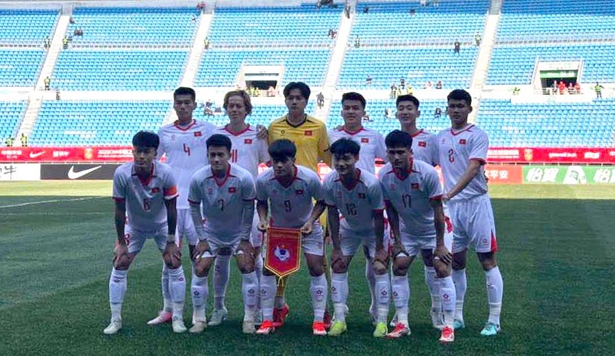U22 Việt Nam hòa U22 Hàn Quốc trận mở màn CFA Team 2025