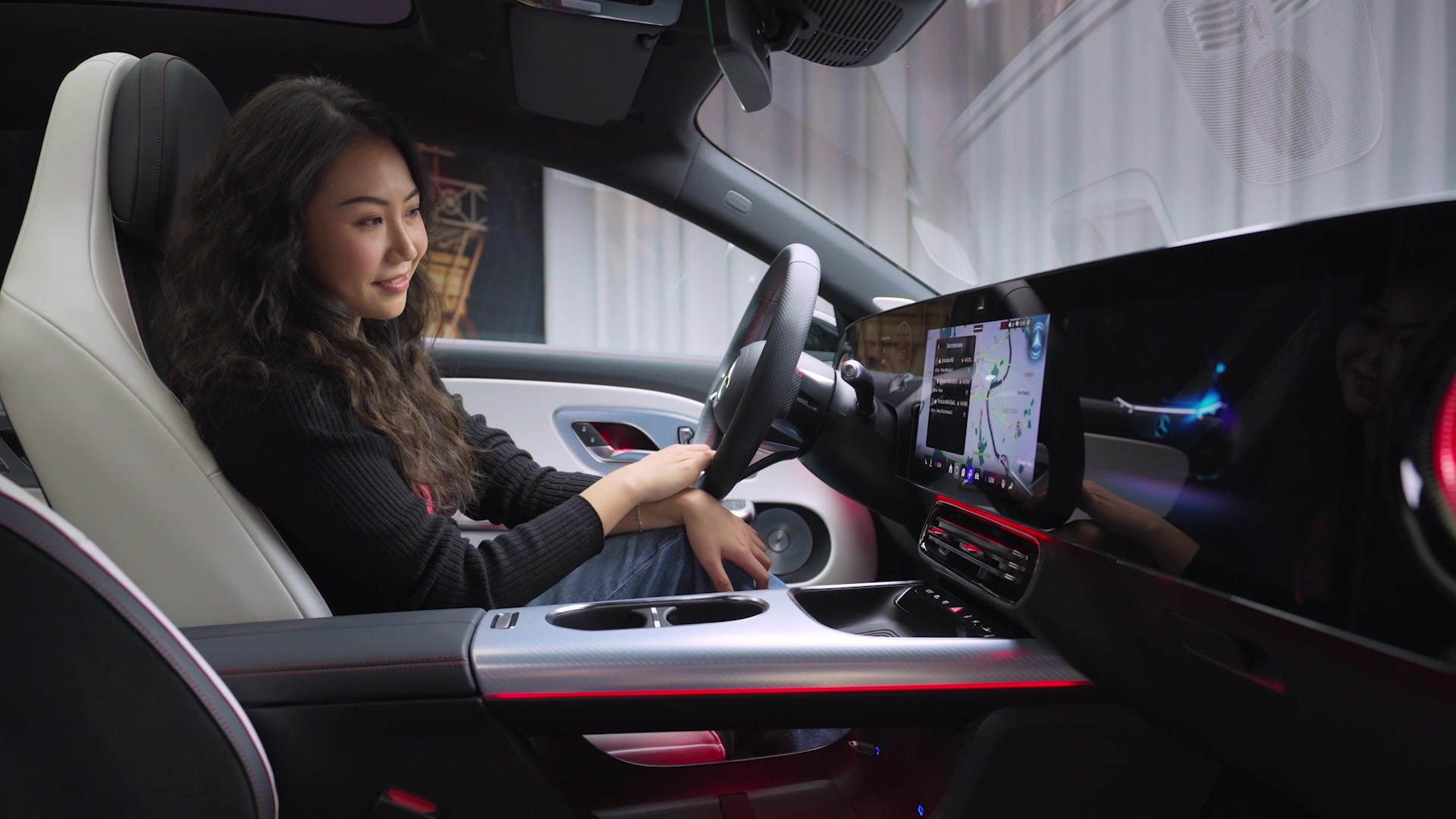 2025 Mercedes-Benz CLA - MBUX Virtual Assistant - Navigation enhanced with Google Clouds' new ...