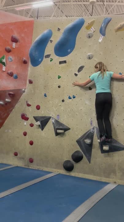 Woman Falls Headfirst During Gym Climb