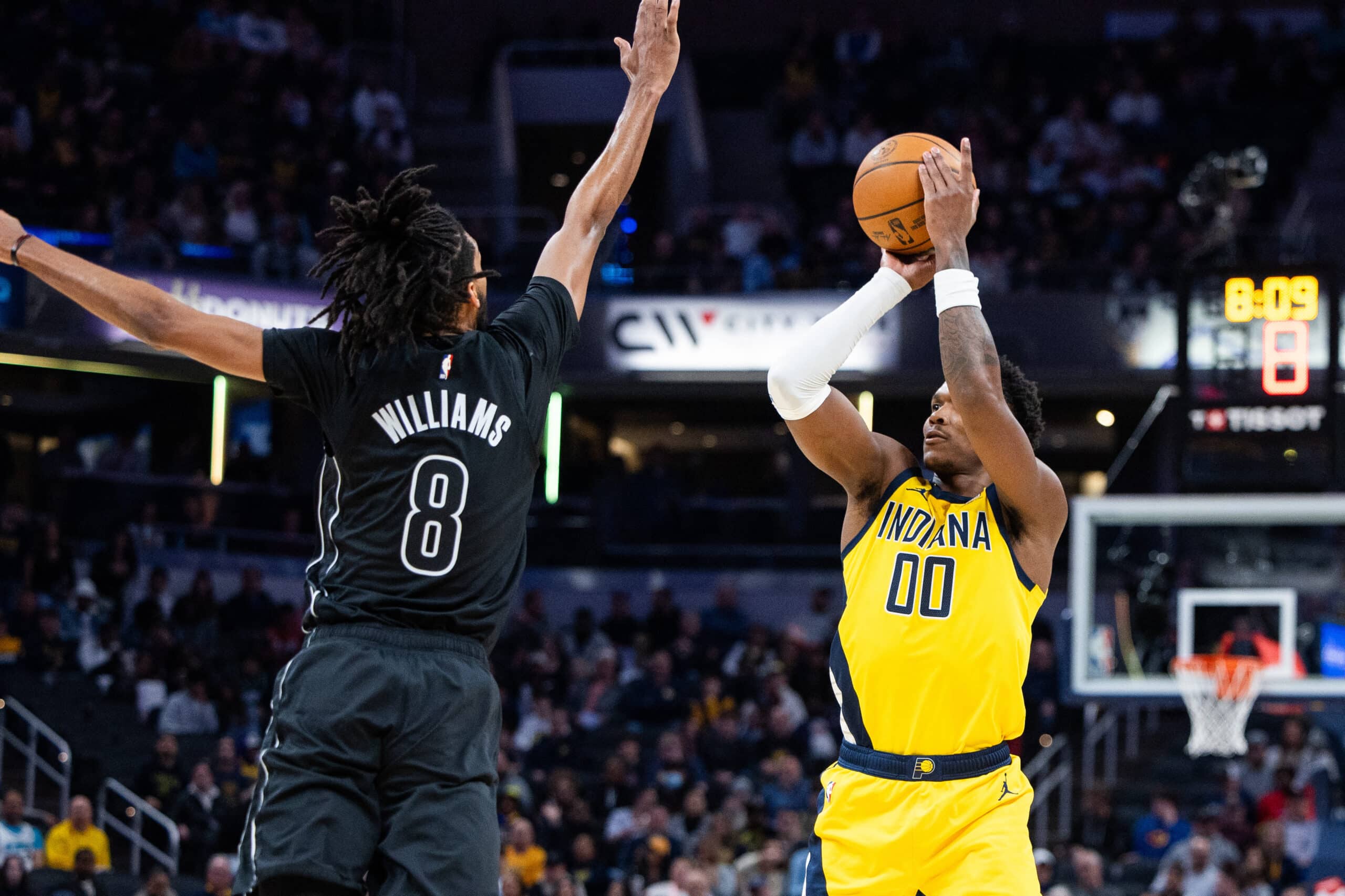 NBA: Pacers rally to book OT win over Nets
