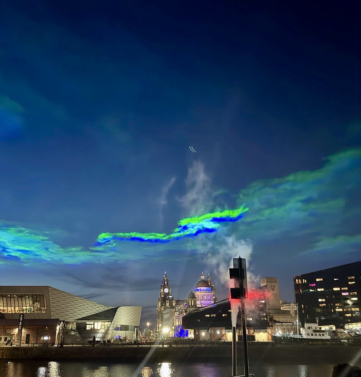 I saw the 'Northern Lights' in Liverpool and was 100% proved wrong