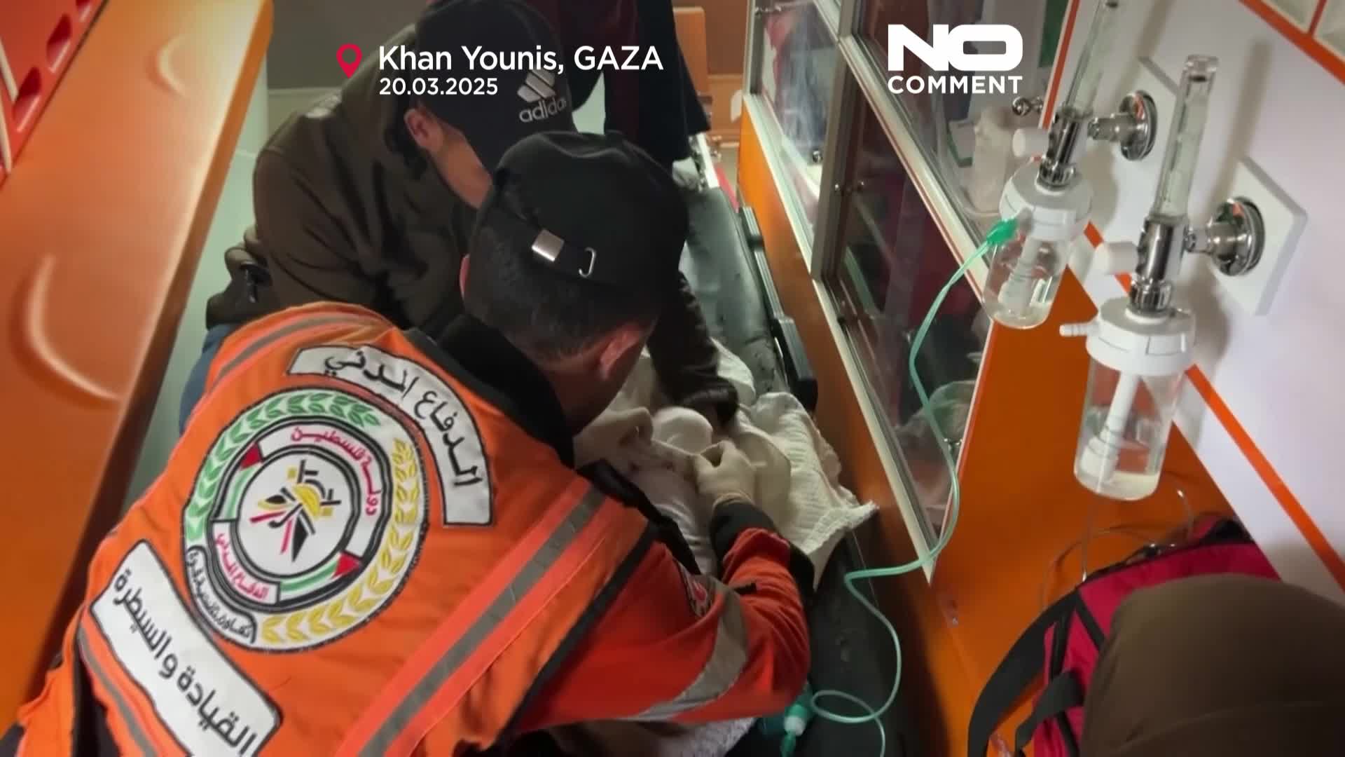 Month-old baby rescued from Gaza rubble after deadly strikes