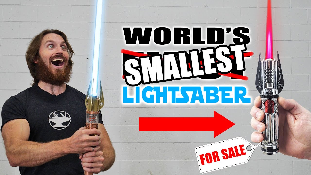 Real Mini Lightsabers You Can Buy—Three Years in the Making