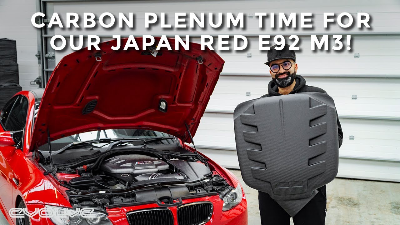 Unlocking the V8 CSL Sound – E92 M3 with Eventuri Carbon Fiber Plenum ...
