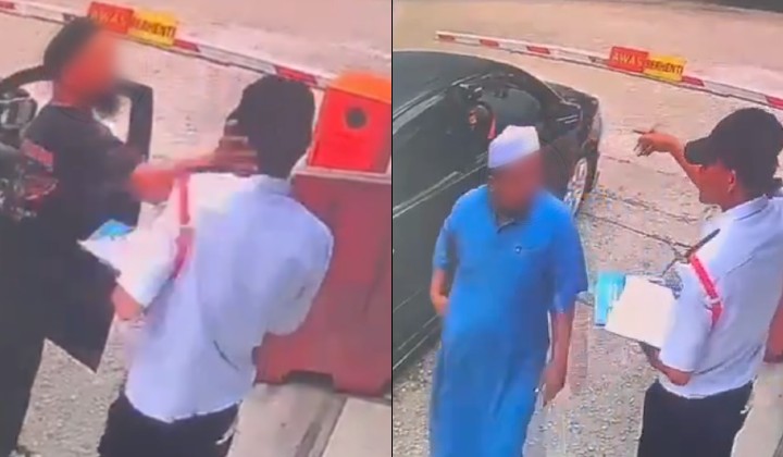 [Watch] Another Slapping Incident: Kopiah-Wearing Man Assault Security ...