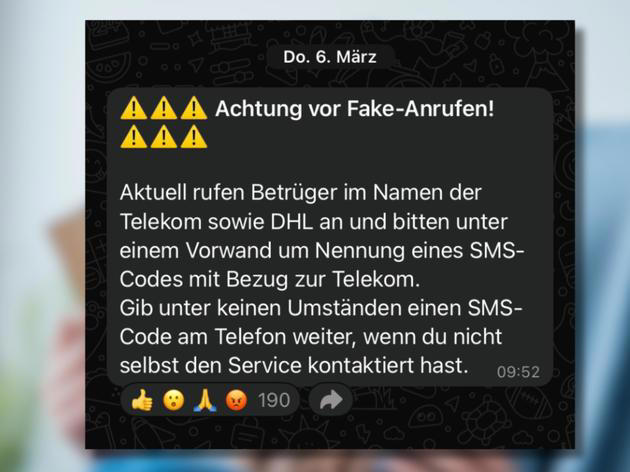 Telekom warnt alle Kunden: Code unter keinen Umständen weitergeben