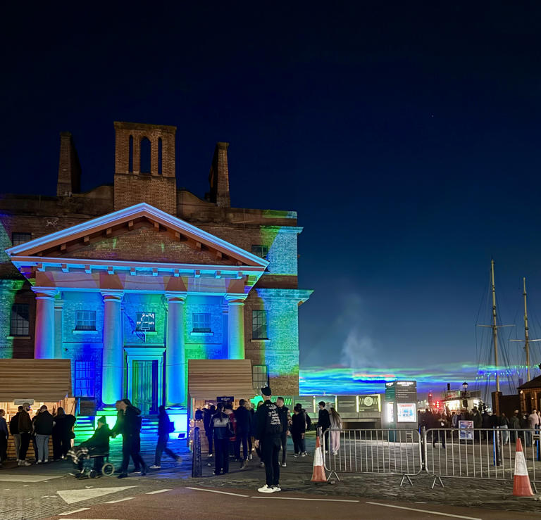 15 magical photos of Liverpool's new Northern Lights experience at the ...