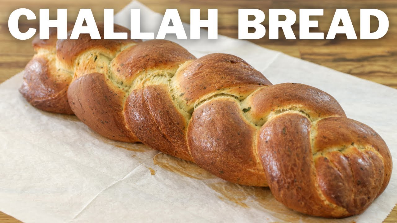Garlic Parmesan Challah Bread Recipe