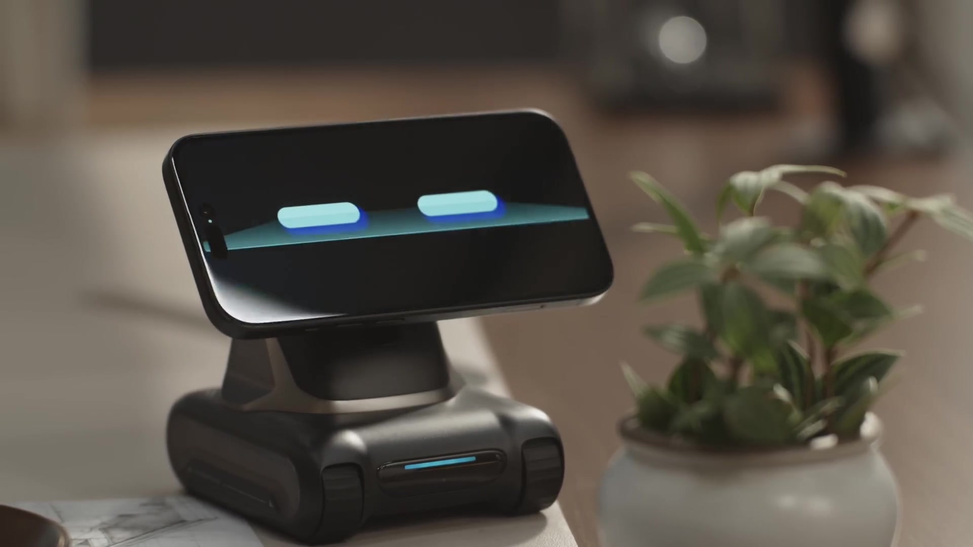 LOOI Turn Your Smartphone into a Desktop Robot!