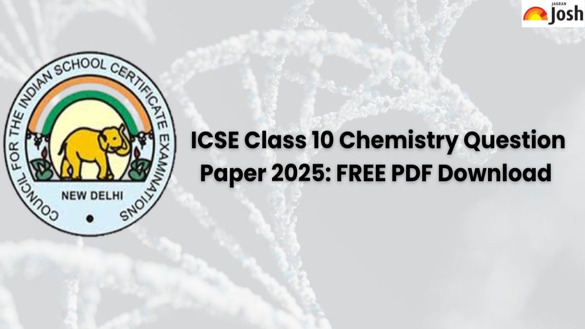 ICSE Class 10th Chemistry Question Paper 2025: All SETs PDF Download