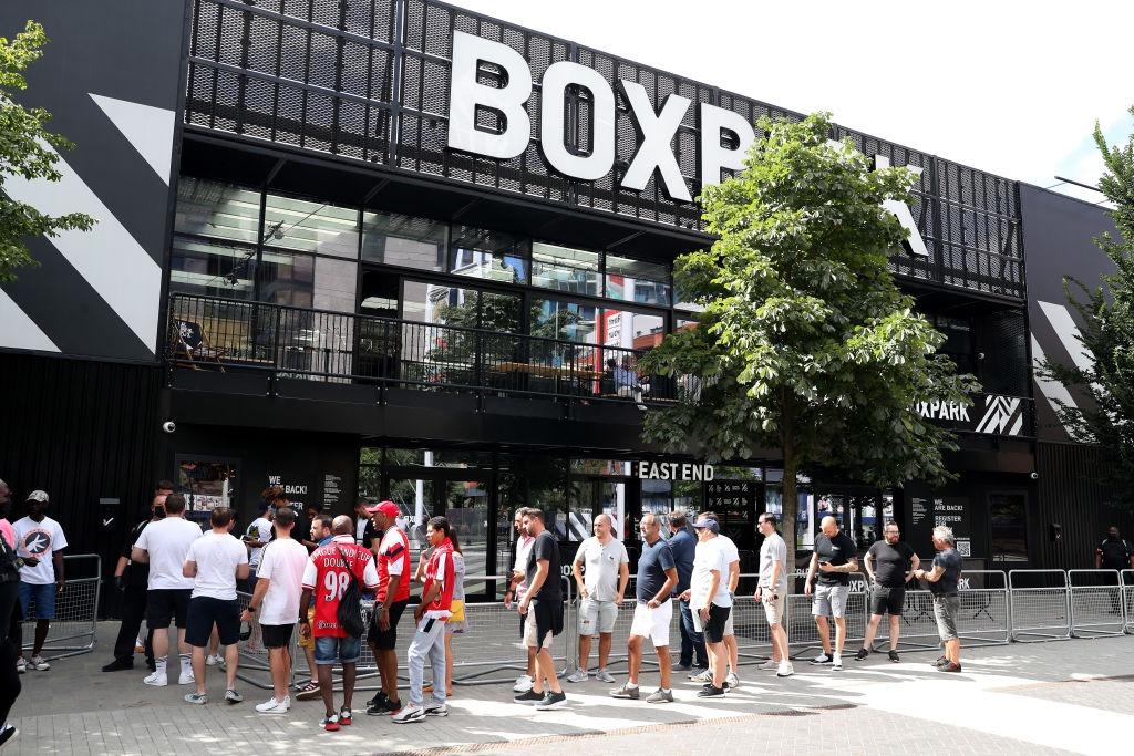 Boxpark Wembley: What's included in the fan park allocated to ...
