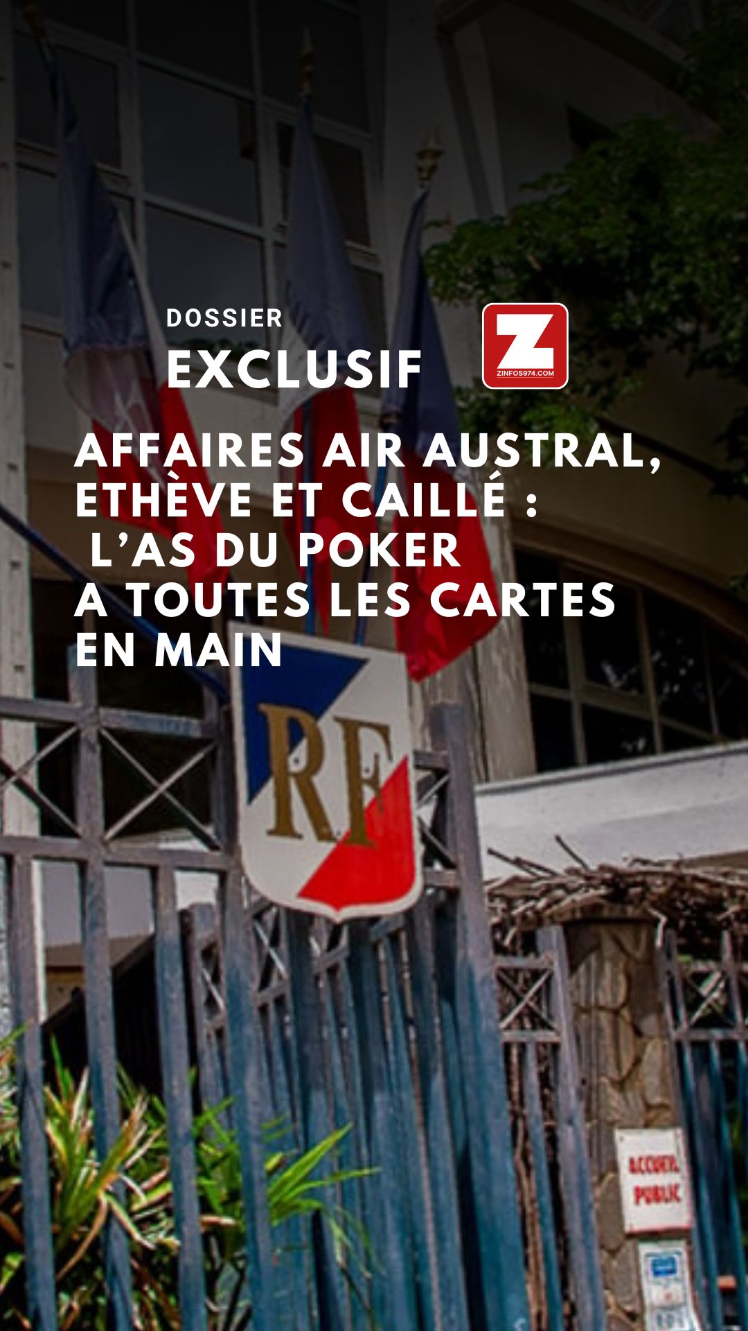 Affaire David Vital - retrouvez notre enquête sur Zinfos974