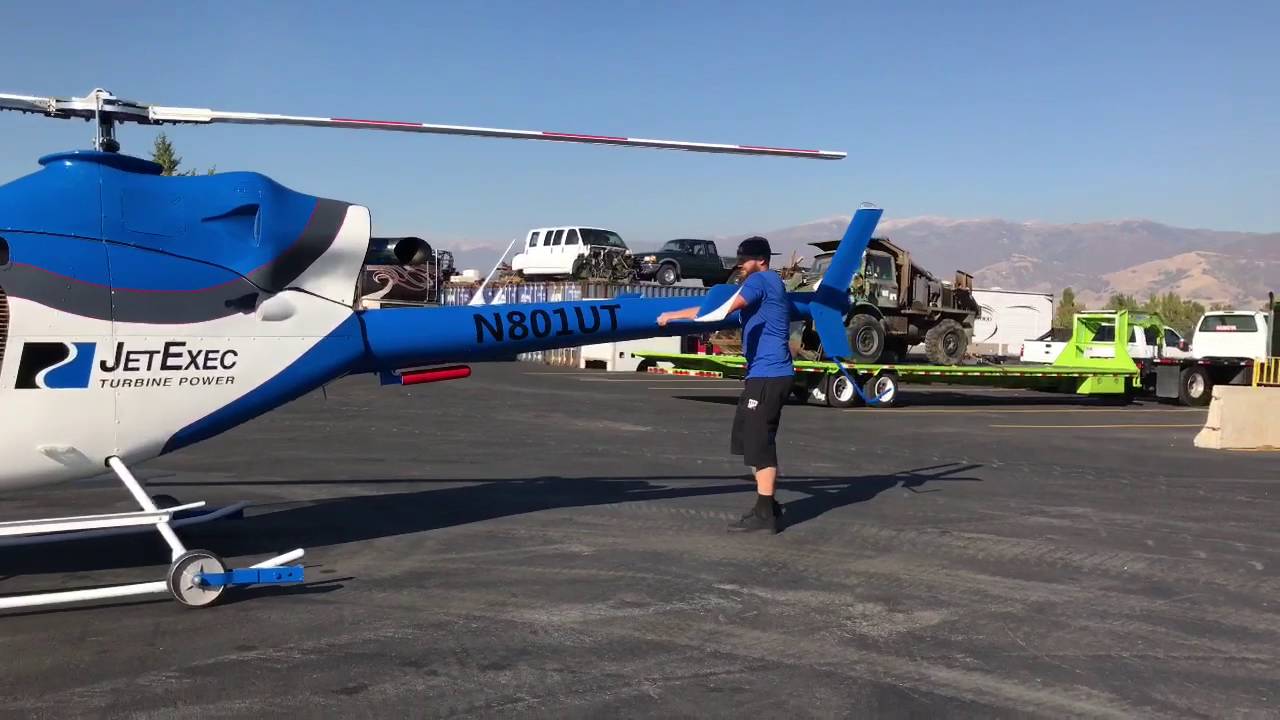 Experimental Turbine Helicopter Tested in a High-Stakes Flight