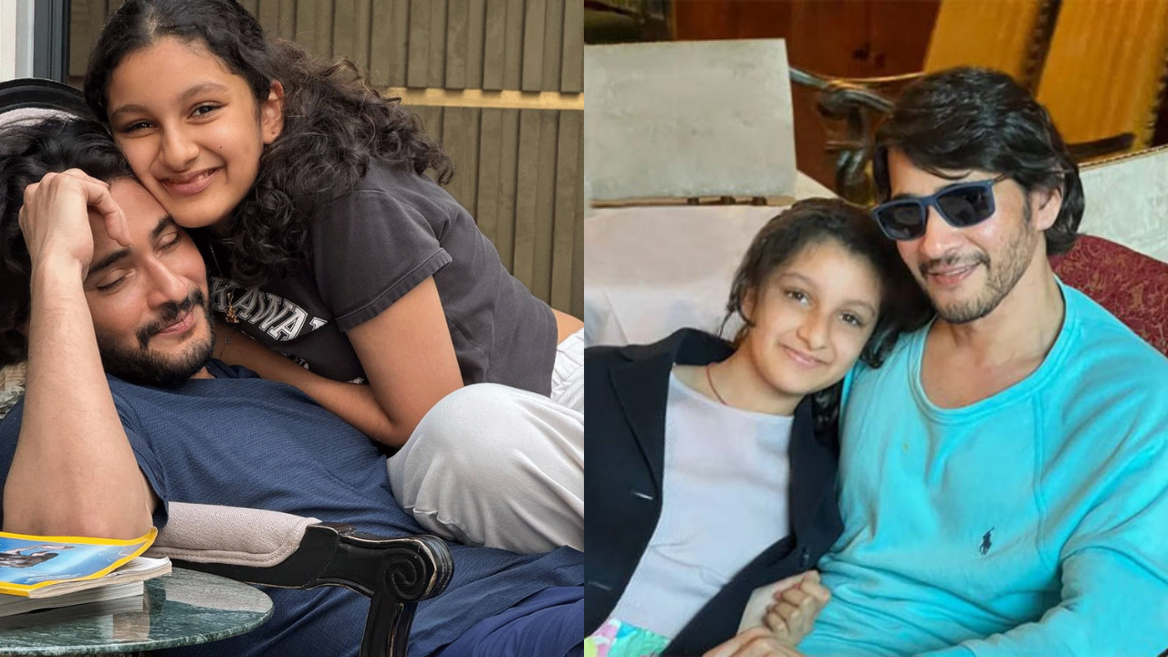 Sitara teaches Gen-Z slang to Mahesh Babu; Fans say they look like siblings