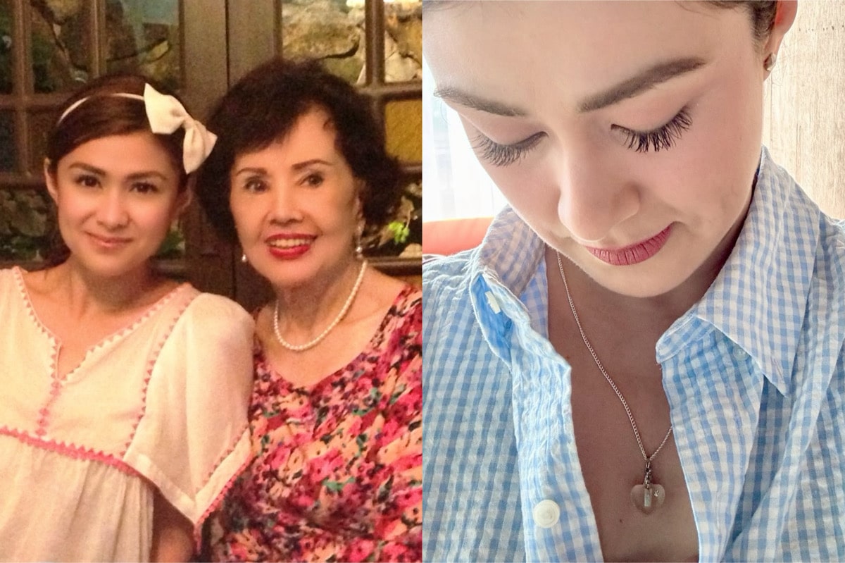 Carla Abellana reveals green bones found in grandma Delia Razon’s remains