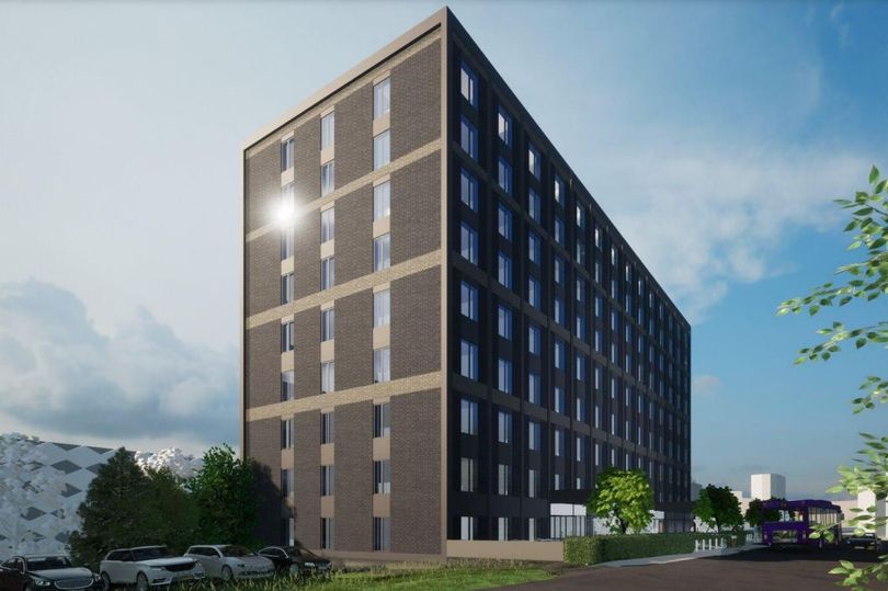 Revised plans for 101 flats and four new floors at old Hanley Library