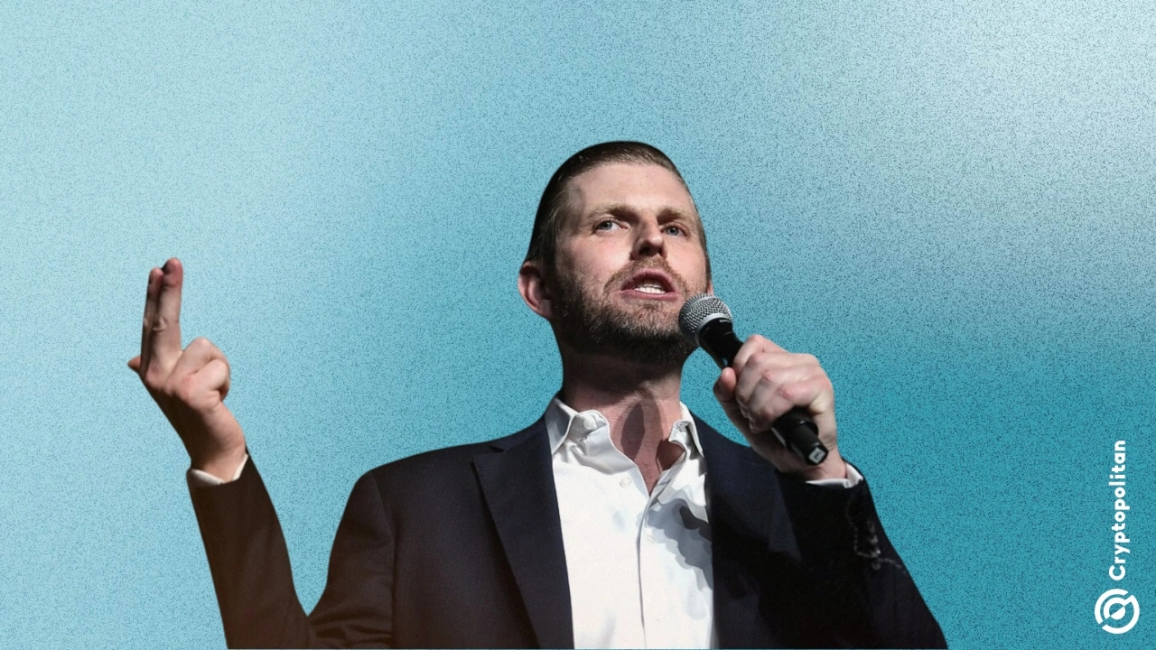 Metaplanet appoints Eric Trump as strategic advisor to boost Bitcoin ...