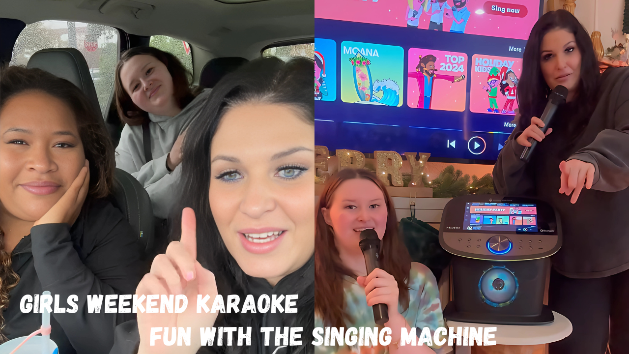 Girls Weekend Karaoke Fun with The Singing Machine