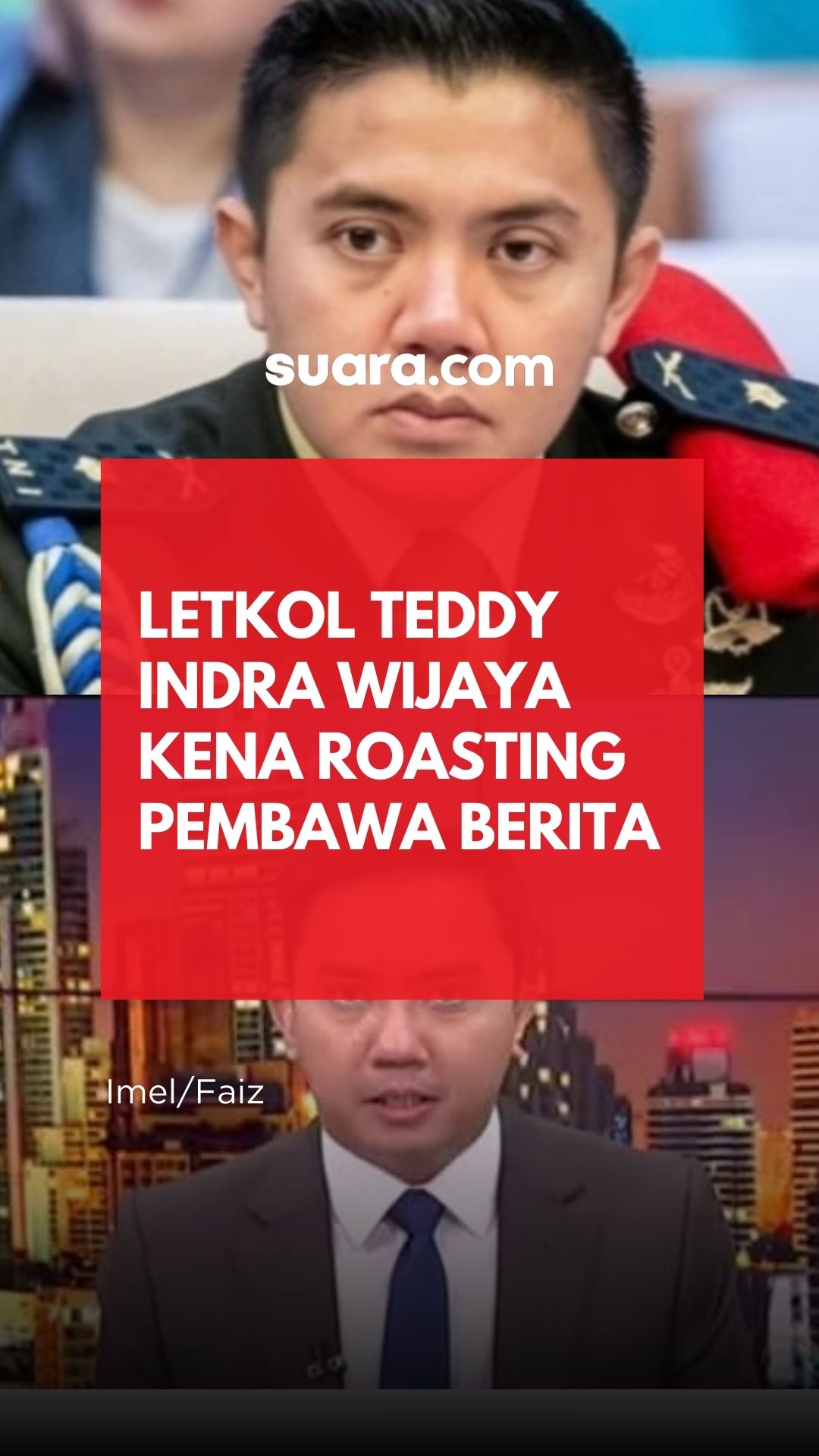 Letkol Teddy Indra Wijaya Kena Roasting Pembawa Berita: Lompatan Tinggi ...