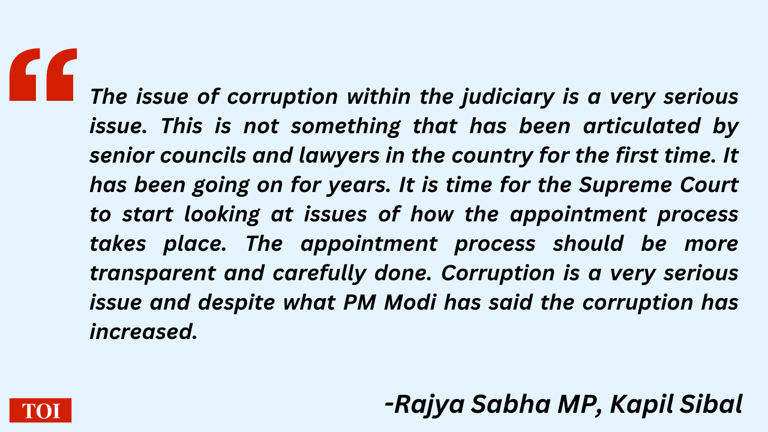 Fire at Delhi HC judge's house leads to recovery of cash pile