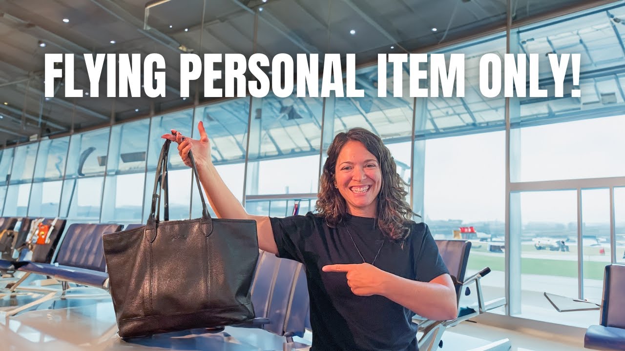 How I Packed ONLY a Personal Item to Fly Frontier