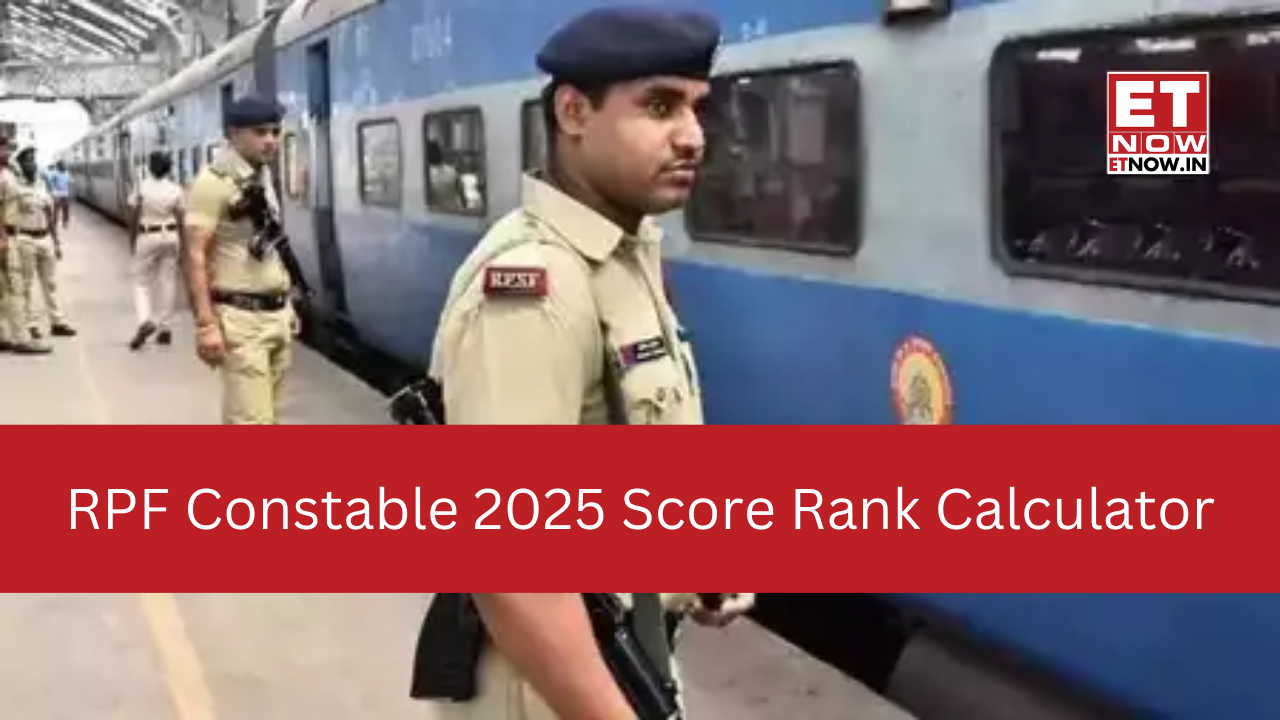 RPF Constable 2025 Score Rank Calculator: Steps to follow to know your ...