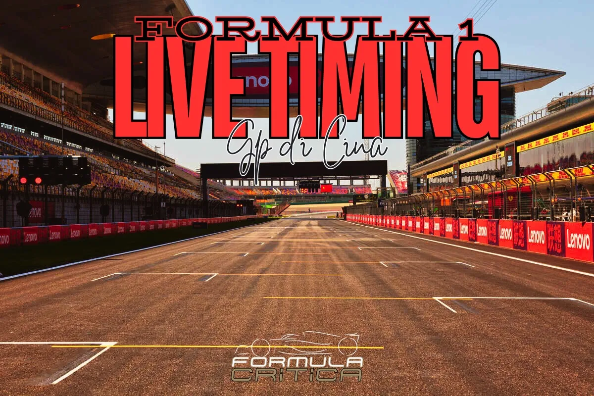 F1 Live Timing - Gp Cina