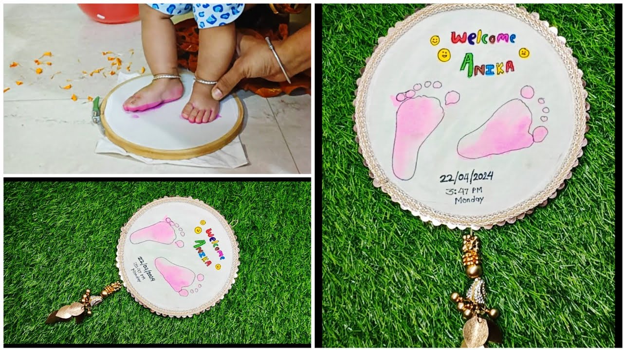 Baby Footprint Art Ideas – Adorable DIY Keepsake & Frame Ideas 👣💖