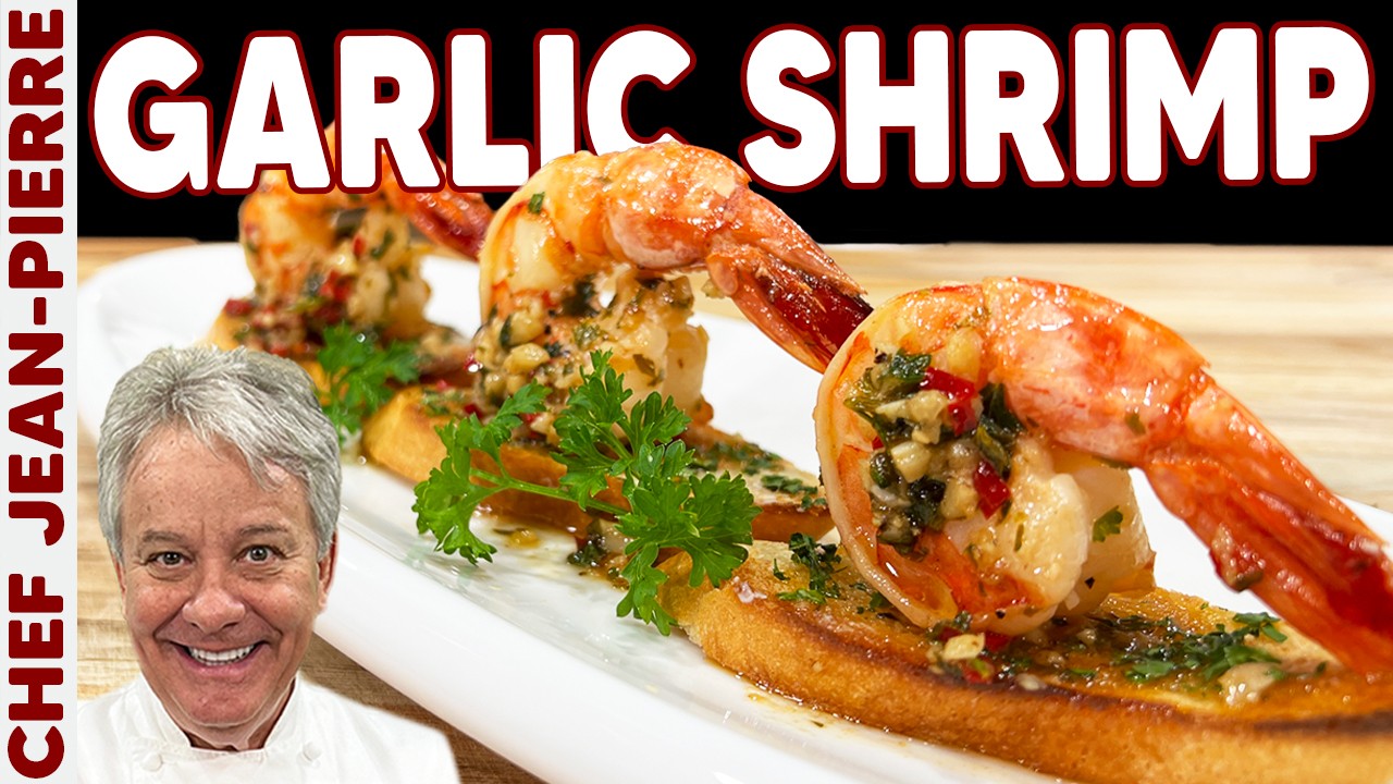 Delicious Garlic Shrimp Recipe Gambas Al Ajillo-Chef Jean-Pierre