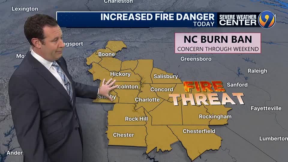 Friday morning's forecast with Meteorologist Keith Monday