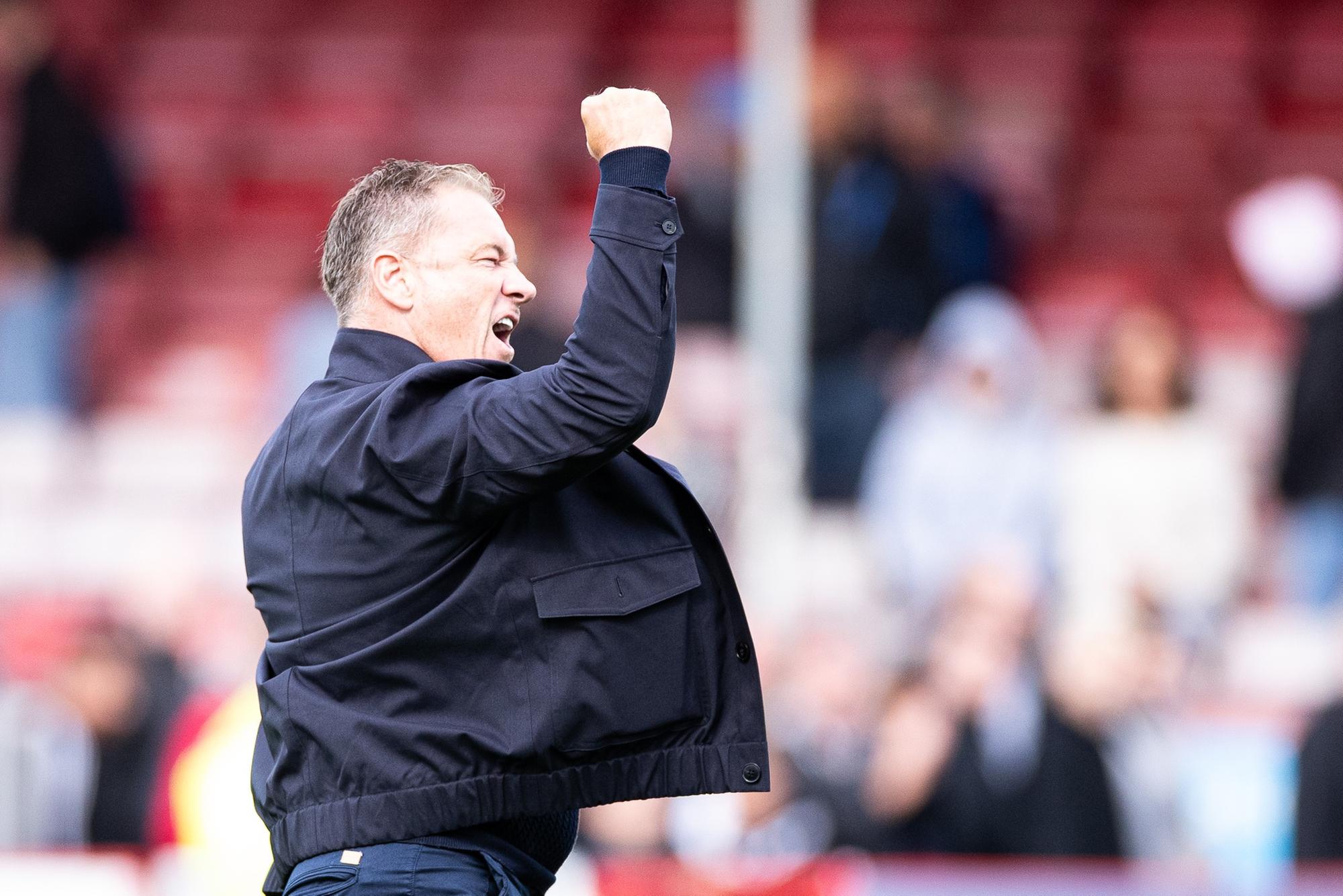 Steve Herbert: All the doom and gloom of late at Crawley Town has disappeared in an instant with ...